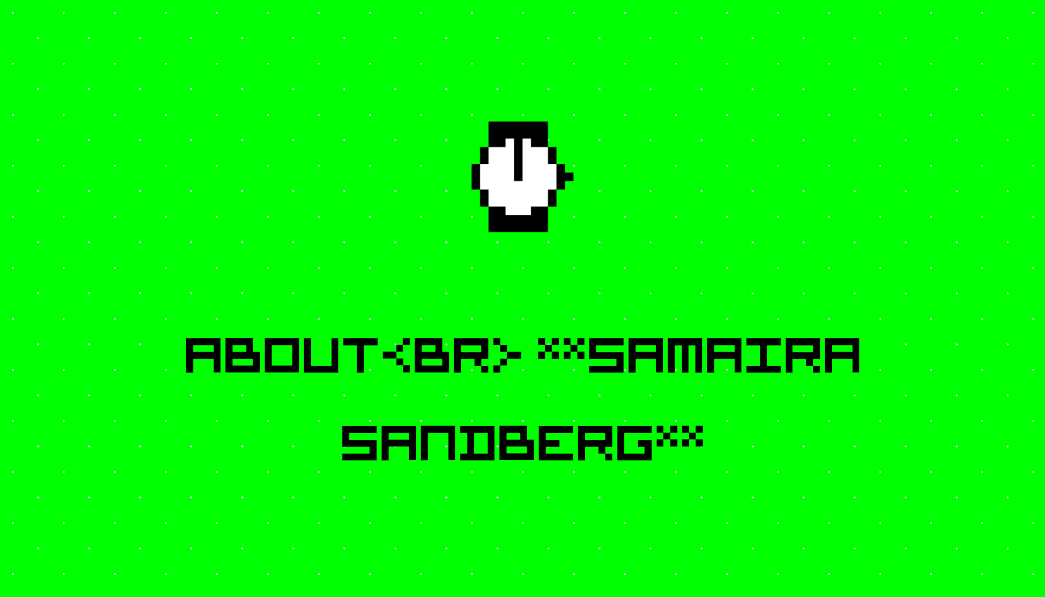 About Samaira Sandberg on HackerNoon